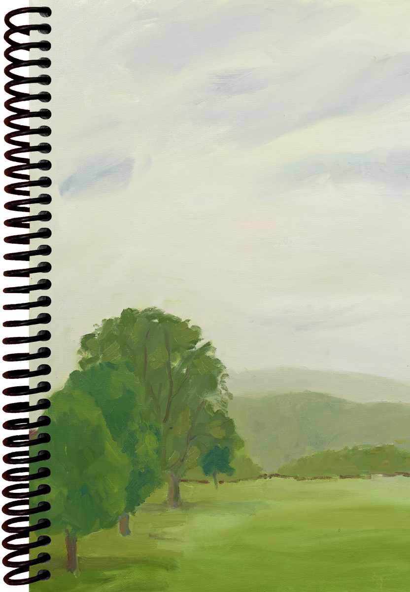 Custom Journal - Peaceful Field – The Custom Journal